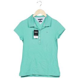 Tommy Hilfiger Poloshirt Damen Gr&ouml;&szlig;e M Second Hand hellgr&uuml;n