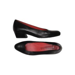 PAS DE ROUGE Pumps Damen Gr&ouml;&szlig;e 39.5 Second Hand schwarz
