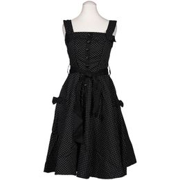 Hell Bunny Kleid Damen Gr&ouml;&szlig;e XS Second Hand schwarz