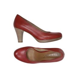 Tamaris Pumps Damen Gr&ouml;&szlig;e 37 Second Hand rot