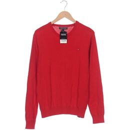 Tommy Hilfiger Pullover Herren Gr&ouml;&szlig;e L Second Hand rot