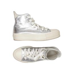 Converse Sneaker Damen Gr&ouml;&szlig;e 37.5 Second Hand silber