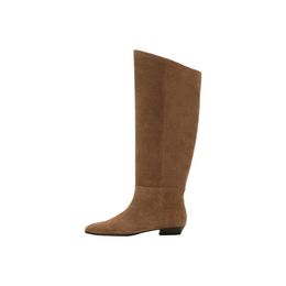 Mango Stiefel 'Soria' Damen Gr&ouml;&szlig;e 38 cognac Winterschuhe