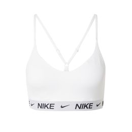 Nike Sport-BH 'Indy' Damen Größe XL navy / hellgrau / weiß