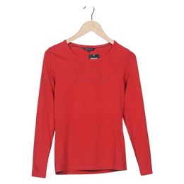 Tommy Hilfiger Langarmshirt Damen Gr&ouml;&szlig;e M Second Hand rot