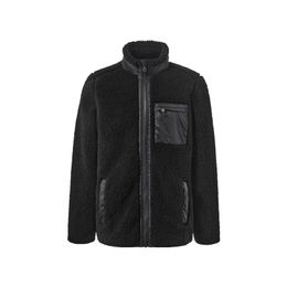 Tchibo - Teddy-Jacke - Gr. XL - schwarz