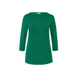 Tchibo - Shirt mit 3/4-Arm - Damen - Gr. L - gr&uuml;n