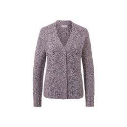 Tchibo - Strickjacke mit Wolle - Damen - Gr. S - lila