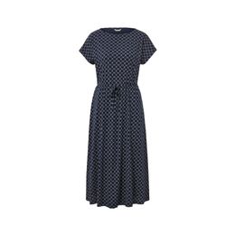 Tchibo - Bedrucktes Jerseykleid - Damen - Gr. S - dunkelblau/print