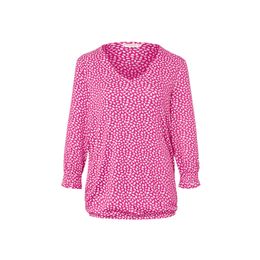 Tchibo - Bedrucktes Blusenshirt - Damen - Gr. L - wei&szlig;/print