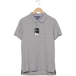 Tommy Hilfiger Poloshirt Herren Gr&ouml;&szlig;e M Second Hand grau