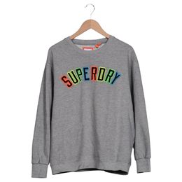 Superdry Sweater Herren Größe XXL Second Hand grau