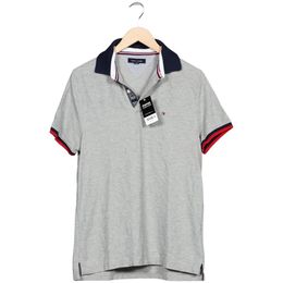 Tommy Hilfiger Poloshirt Herren Gr&ouml;&szlig;e M Second Hand grau