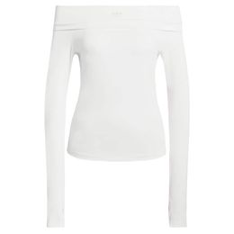 adidas originals Shirt 'OFF-SHOULDER LONG SLEEVE' female White size S
