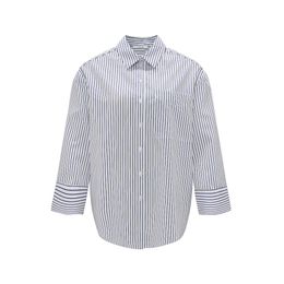Opus Bluse 'Frila' Damen Gr&ouml;&szlig;e S nachtblau / wei&szlig;