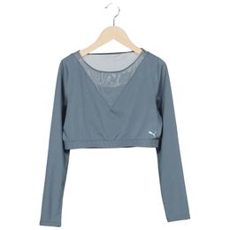Puma Langarmshirt Damen Gr&ouml;&szlig;e M Second Hand hellblau