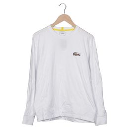 Lacoste Langarmshirt Herren Gr&ouml;&szlig;e M Second Hand wei&szlig;