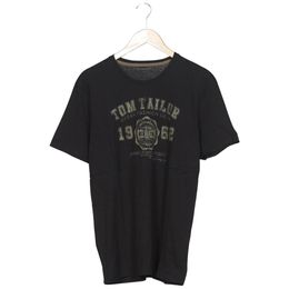 Tom Tailor T-Shirt Herren Gr&ouml;&szlig;e L Second Hand schwarz