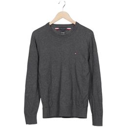 Tommy Hilfiger Pullover Herren Gr&ouml;&szlig;e L Second Hand grau