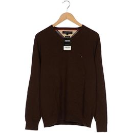 Tommy Hilfiger Pullover Herren Gr&ouml;&szlig;e L Second Hand braun