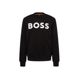 BOSS Sweatshirt 'WeBasic' Herren Gr&ouml;&szlig;e M schwarz / wei&szlig;