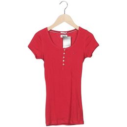 Tommy Jeans T-Shirt Damen Gr&ouml;&szlig;e S Second Hand rot