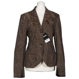 REN&Eacute; LEZARD Blazer Damen Gr&ouml;&szlig;e XS Second Hand braun