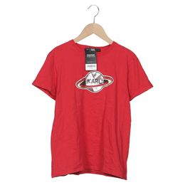 K by KARL LAGERFELD Karl Lagerfeld T-Shirt Damen Gr&ouml;&szlig;e L Second Hand rot