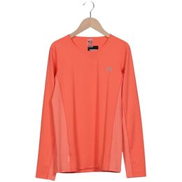 KARI TRAA Langarmshirt Damen Gr&ouml;&szlig;e M Second Hand orange