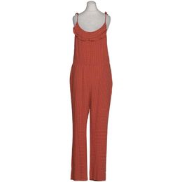 King Louie Overall oder Jumpsuit Damen Gr&ouml;&szlig;e L Second Hand orange