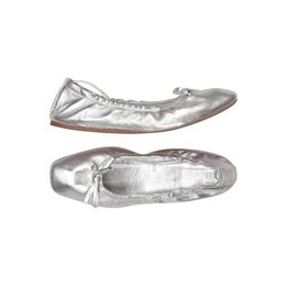 Zara Ballerina Damen Größe 39 Second Hand silber