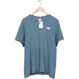 The North Face T-Shirt Herren Größe XXL Second Hand blau