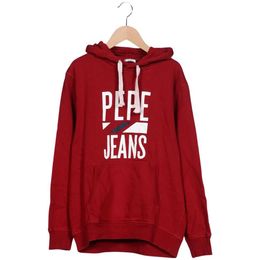 Pepe Jeans Kapuzenpullover Herren Gr&ouml;&szlig;e L Second Hand rot