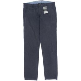 KnowledgeCotton Apparel Stoffhose Herren Gr&ouml;&szlig;e 31 Second Hand blau