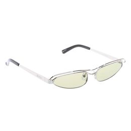 The Attico Sonnenbrille Damen Gr&ouml;&szlig;e One Size Second Hand silber