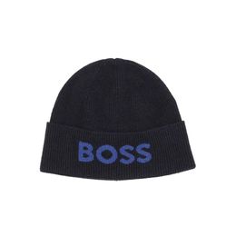 BOSS Beanie 'Elios' male Blue size 1