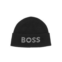 BOSS Beanie 'Elios' male Black size 1