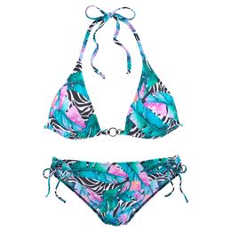 Vivance Bikini Damen Gr&ouml;&szlig;e S smaragd / jade / orchidee / wei&szlig;
