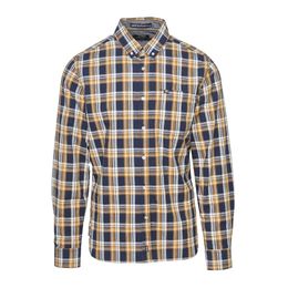 Koroshi Button Up Shirt male Blue, Yellow size XXL