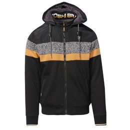Koroshi Zip-Up Hoodie male Black size L