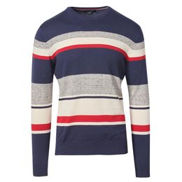 KOROSHI Pullover Herren Gr&ouml;&szlig;e XL beige / navy / grau / rot