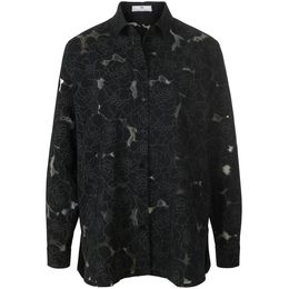 Peter Hahn - Bluse, schwarz, Gr. 38 / S