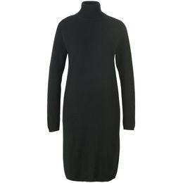 include - Strickkleid aus Schurwolle und Kaschmir, schwarz, Gr. 44 / L - Schurwolle