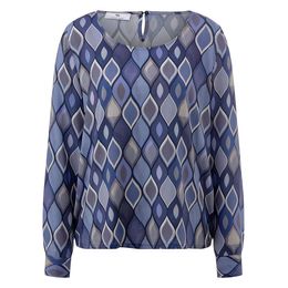 Peter Hahn - Bluse, blau, Gr. 40 / M