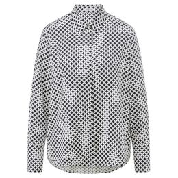 Peter Hahn - Bluse, blau, Gr. 42 / M - Lyocell