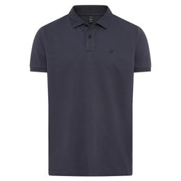 Poloshirt Replay, Herren, Gr. S, navy, Piqu&eacute;, Obermaterial: 100% Baumwolle, normal normal, ohne Ausschnitt, angesetztes B&uuml;ndchen, Shirts Poloshirt, Feiner Piqu&eacute; aus Baumwolle