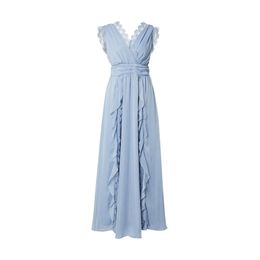 MAYA DELUXE Kleid Damen Gr&ouml;&szlig;e 36 taubenblau Winterkleid