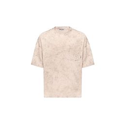 Dandalo Shirt 'Ghalem' Herren Gr&ouml;&szlig;e S beige / dunkelbeige