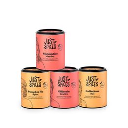 Just Spices Weihnachtsdessert Gew&uuml;rzset - Gew&uuml;rzmischungen | 100% nat&uuml;rliche Zutaten | Gew&uuml;rzsets | Geschenkideen