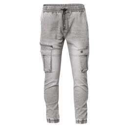 KOROSHI Cargohose Herren Gr&ouml;&szlig;e 38 grey denim